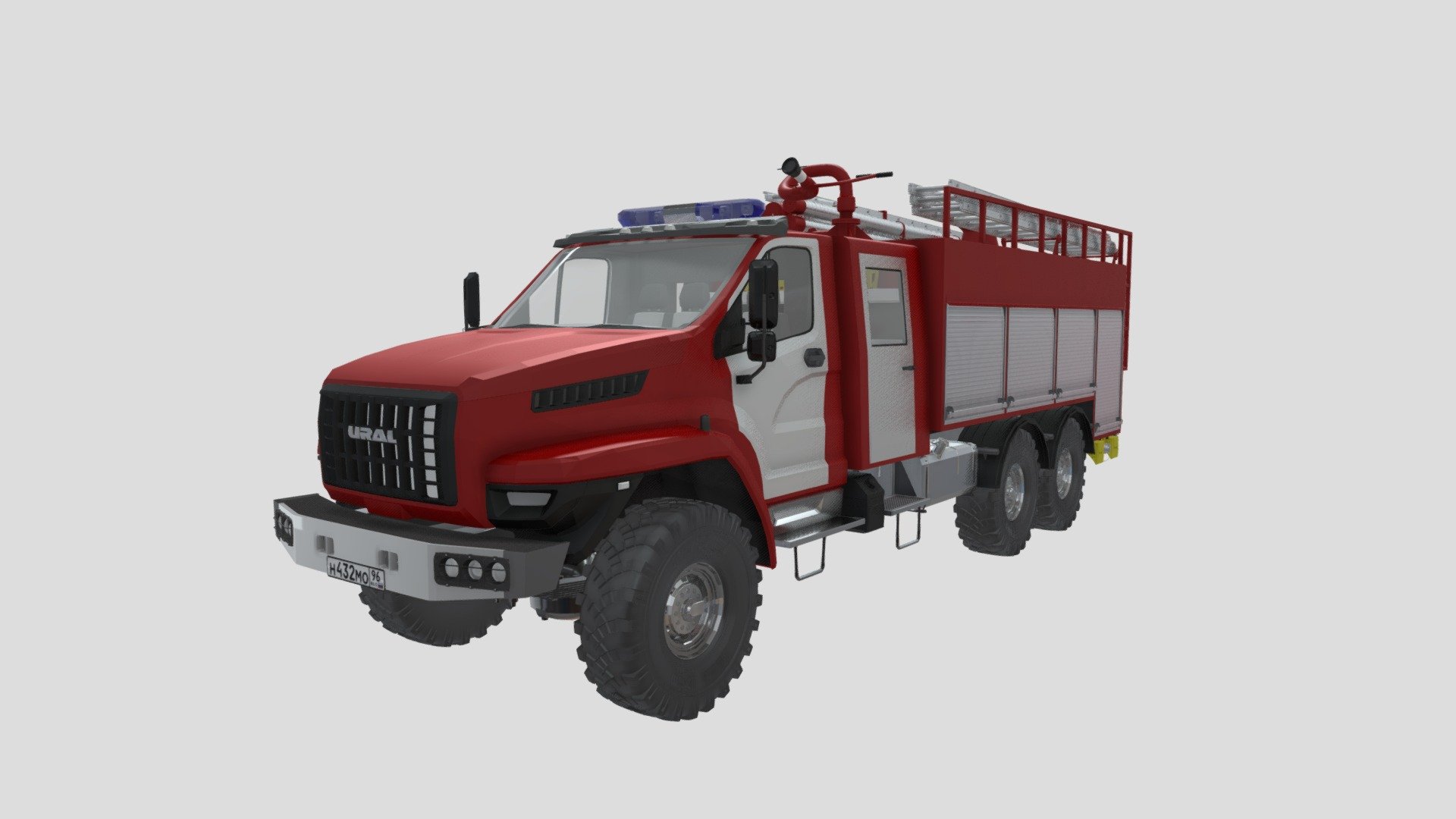 Fire truck - Buy Royalty Free 3D model by 7midaart [03f188b ...