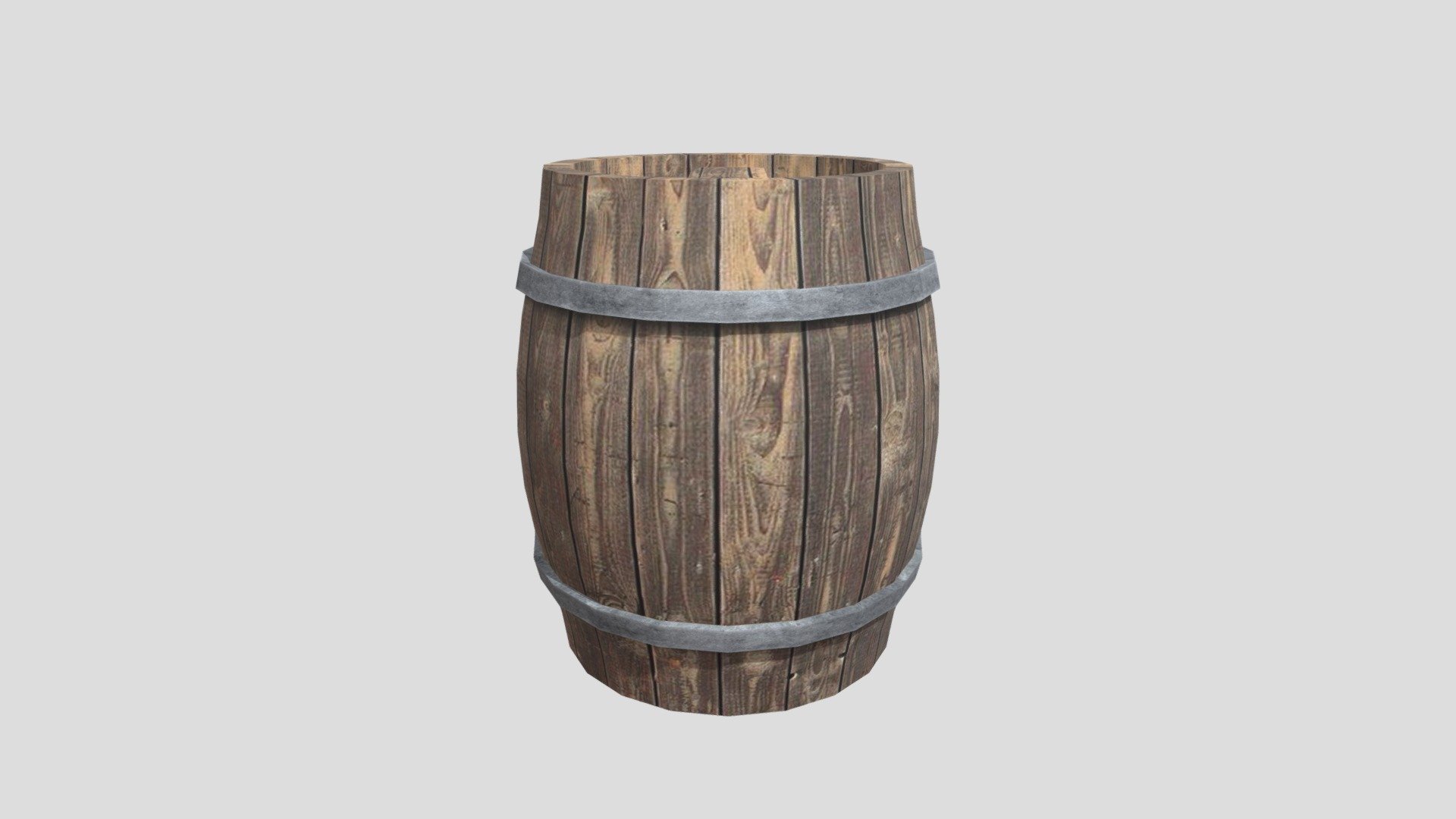 Rendered Barrel - 3D model by Djroberts [03f2249] - Sketchfab