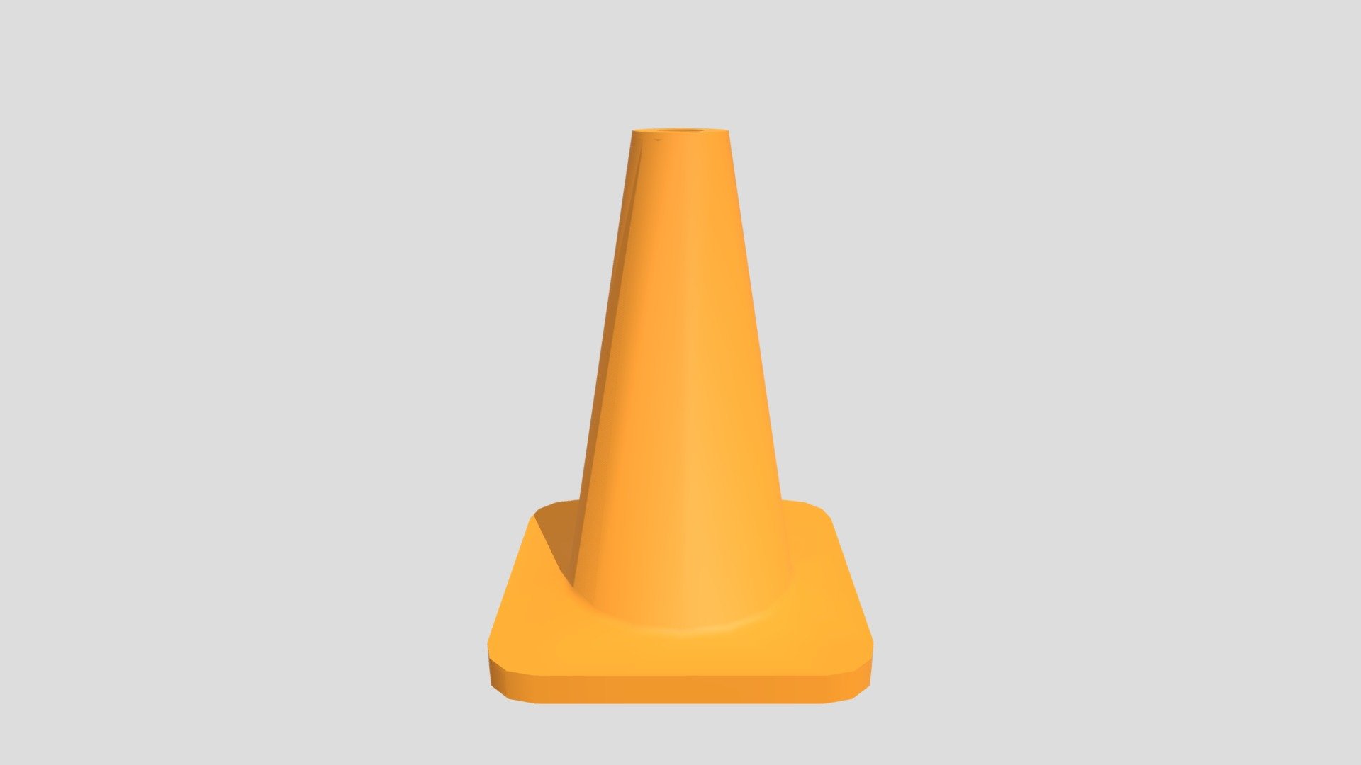 Traffic Cone - 3D model by BioSparkDreamer [03f3392] - Sketchfab