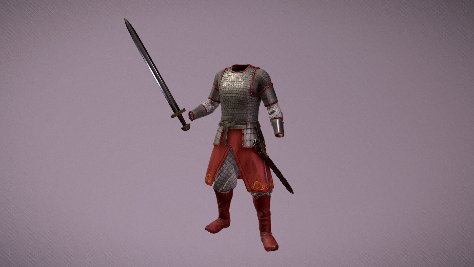 Medieval Armor Set - 3D model by Rusych [03f33ec] - Sketchfab