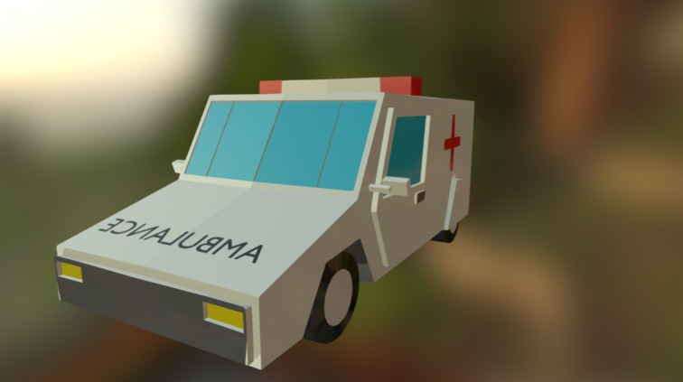 Ambulance Toy Car - 3D model by bolee0 [03f3b59] - Sketchfab