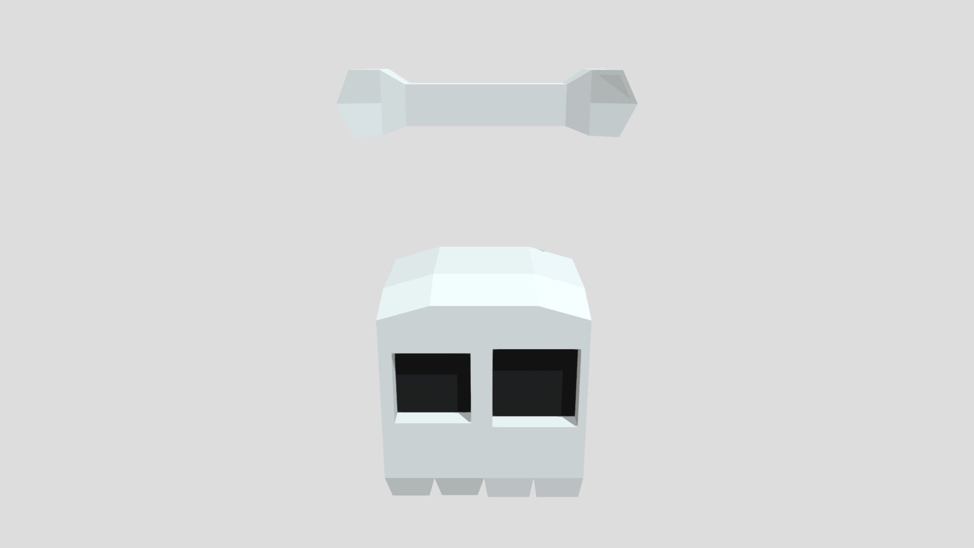 Lowpoly Skull And Bone Model - Download Free 3D model by mr ...