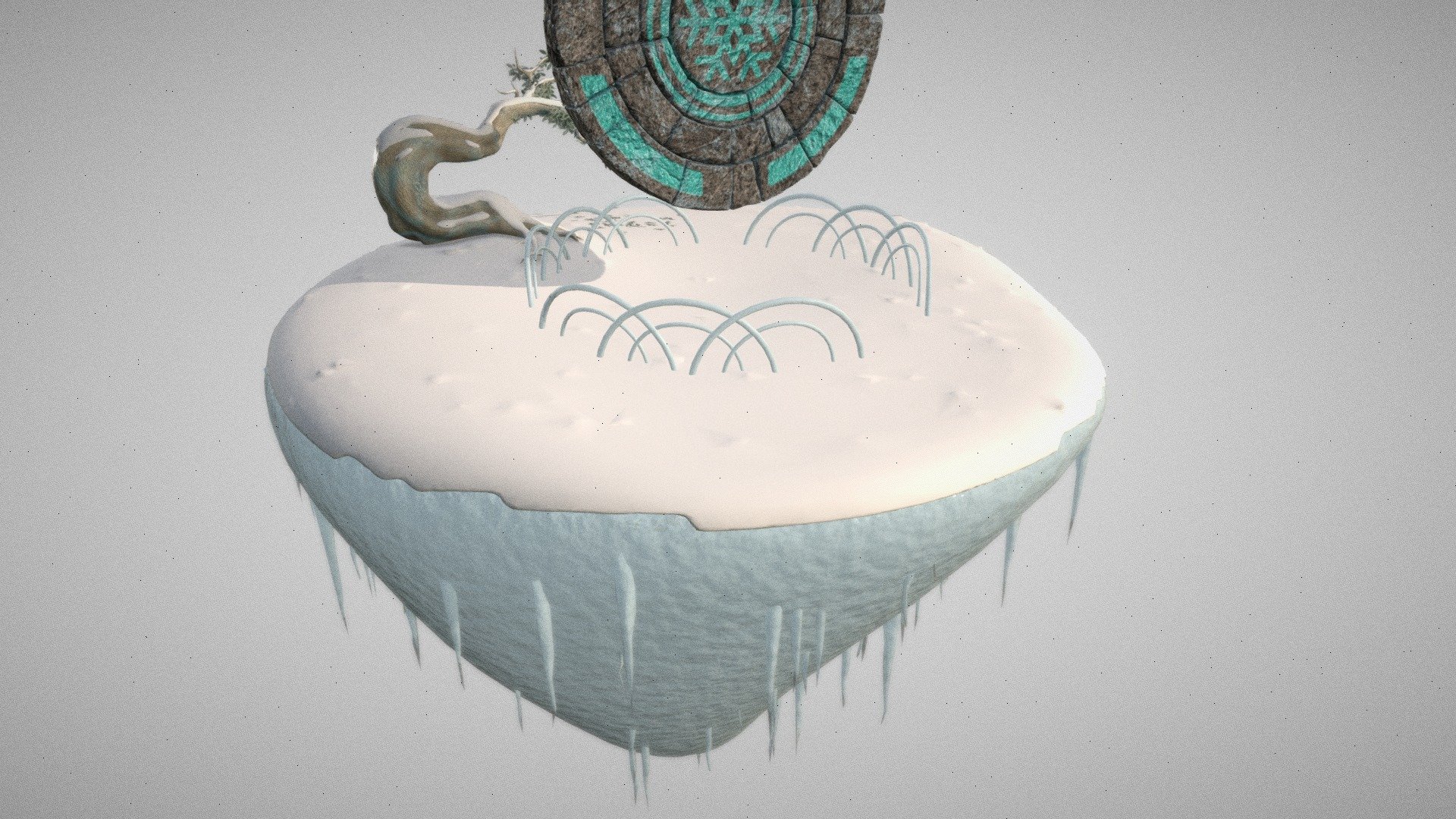 Ice Portal Animation - 3D model by Cinquez [03f5067] - Sketchfab