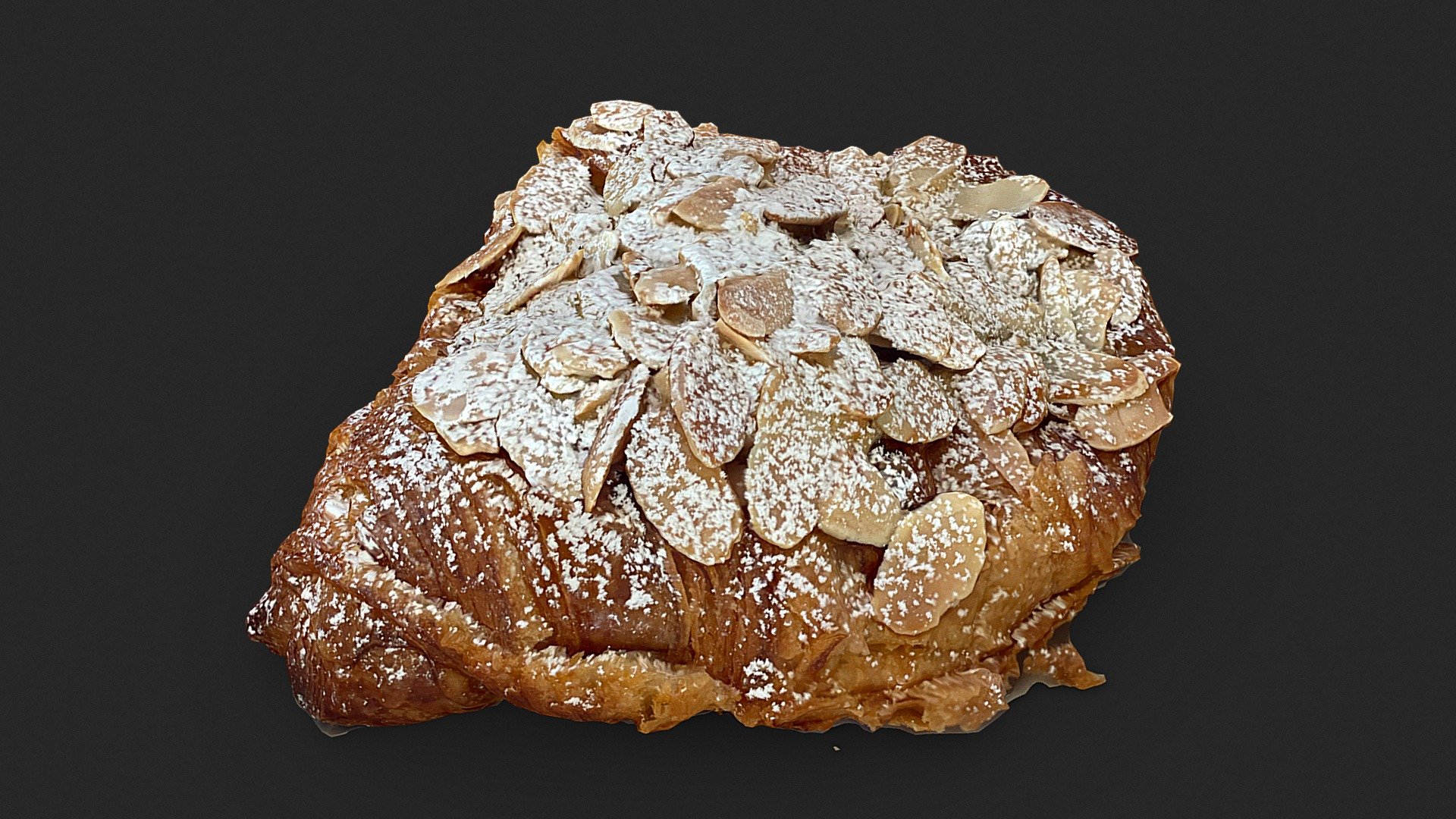 Almond Croissant (@Shack15, Ferry Building) - Download Free 3D model by ...