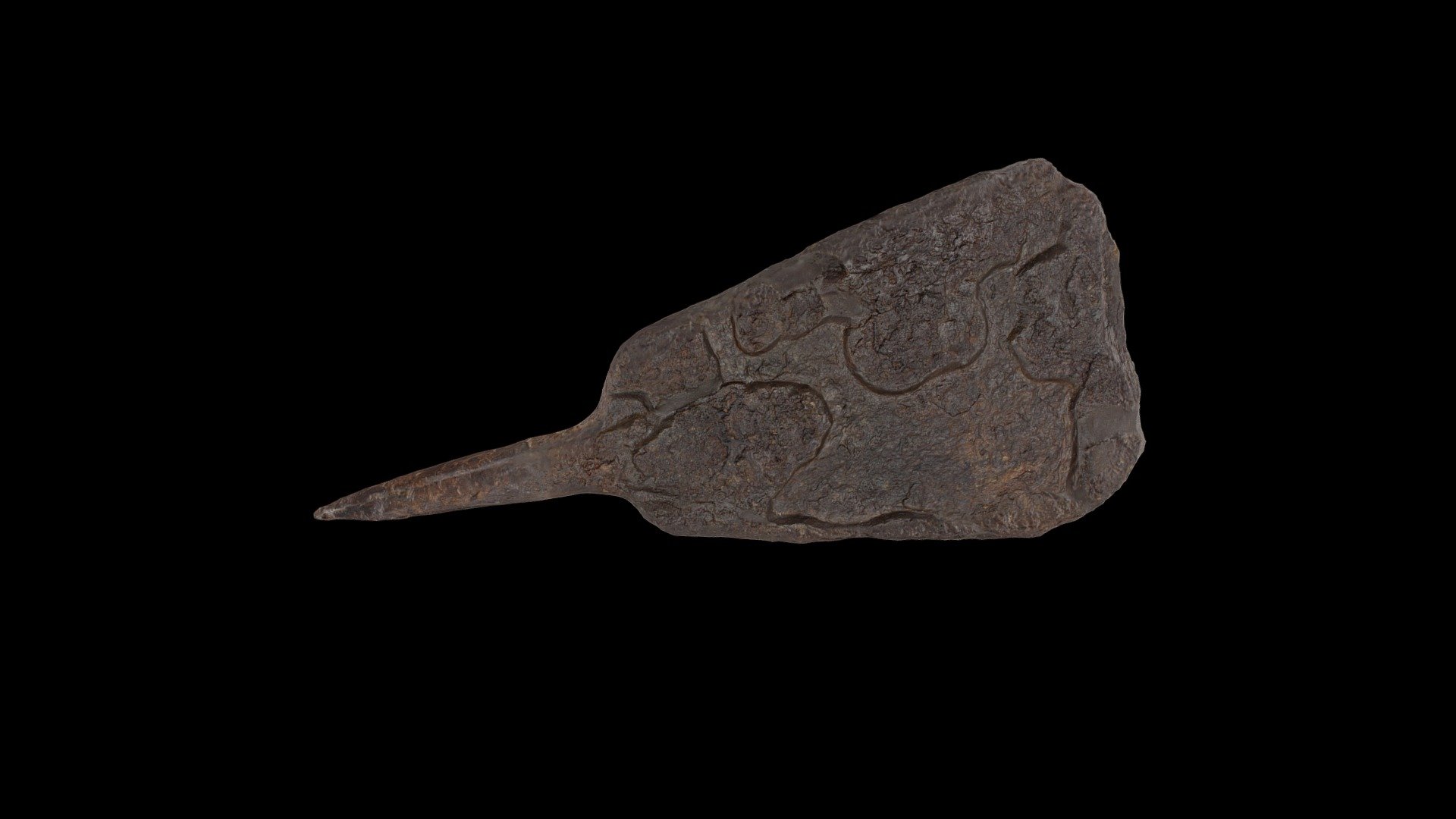 Trencha de ferro - 3D model by Catálogo Arqueolóxico Lucus Augusti ...