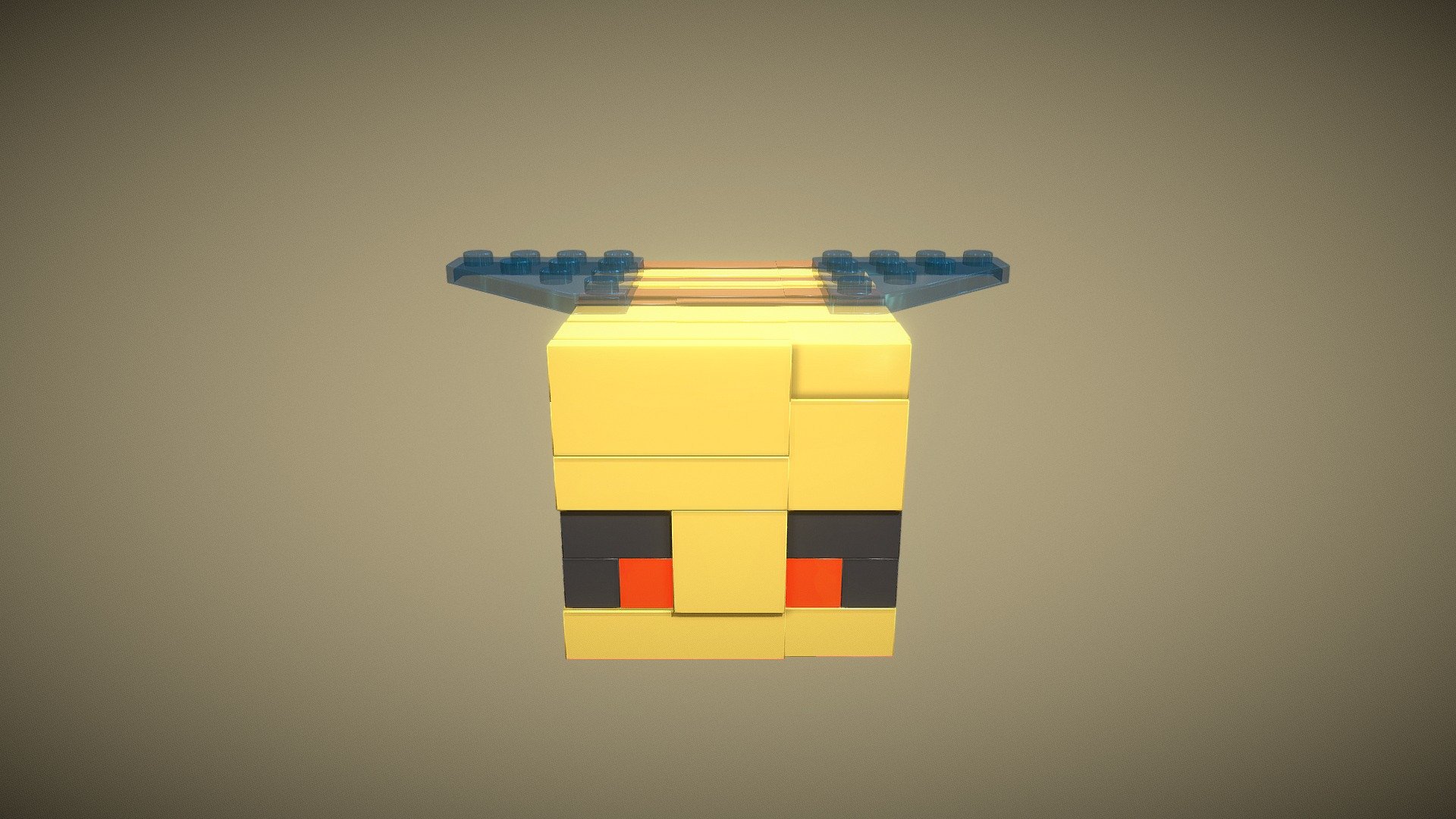 Lego Minecraft Bee - Download Free 3D model by Ash3D (@Digitaldva ...