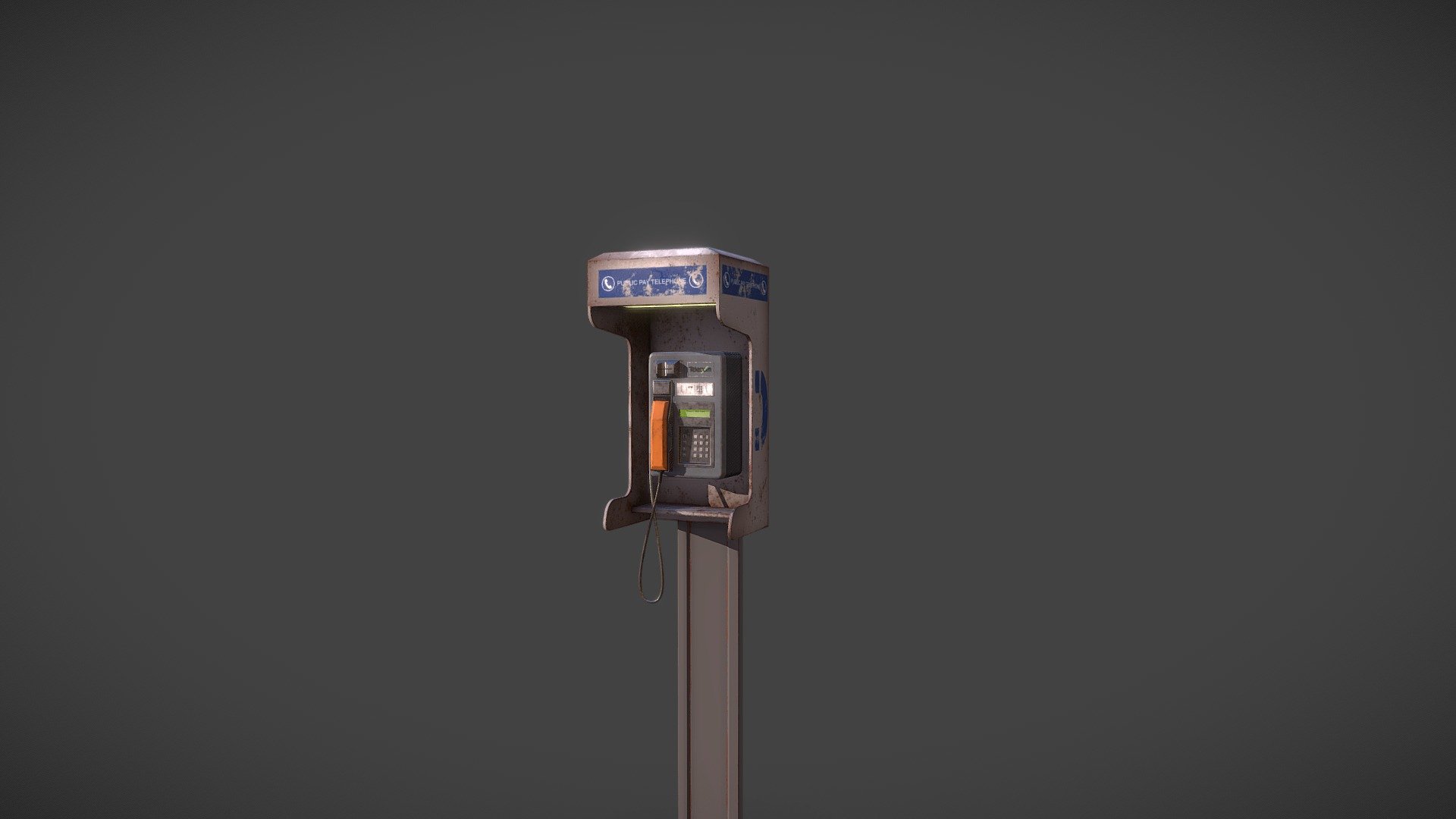 Street Telephone - 3D model by Avinash Gadhave (@avinashgadhave ...