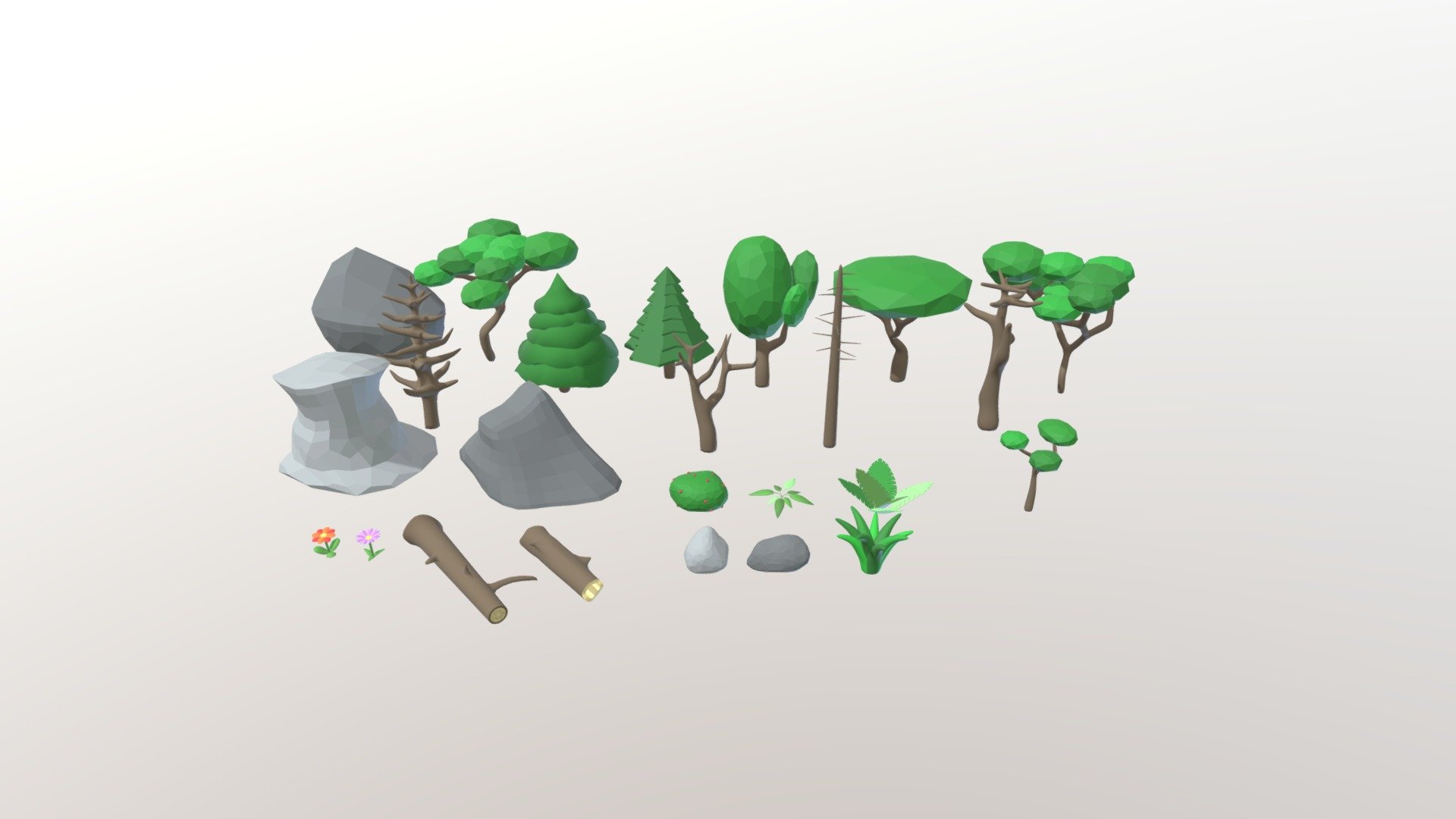 Low Poly Big Nature Pack - 3D model by Straat_Hyena045 [03f8f6d ...