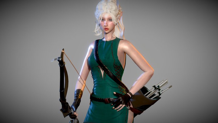 Bow 3D models - Sketchfab