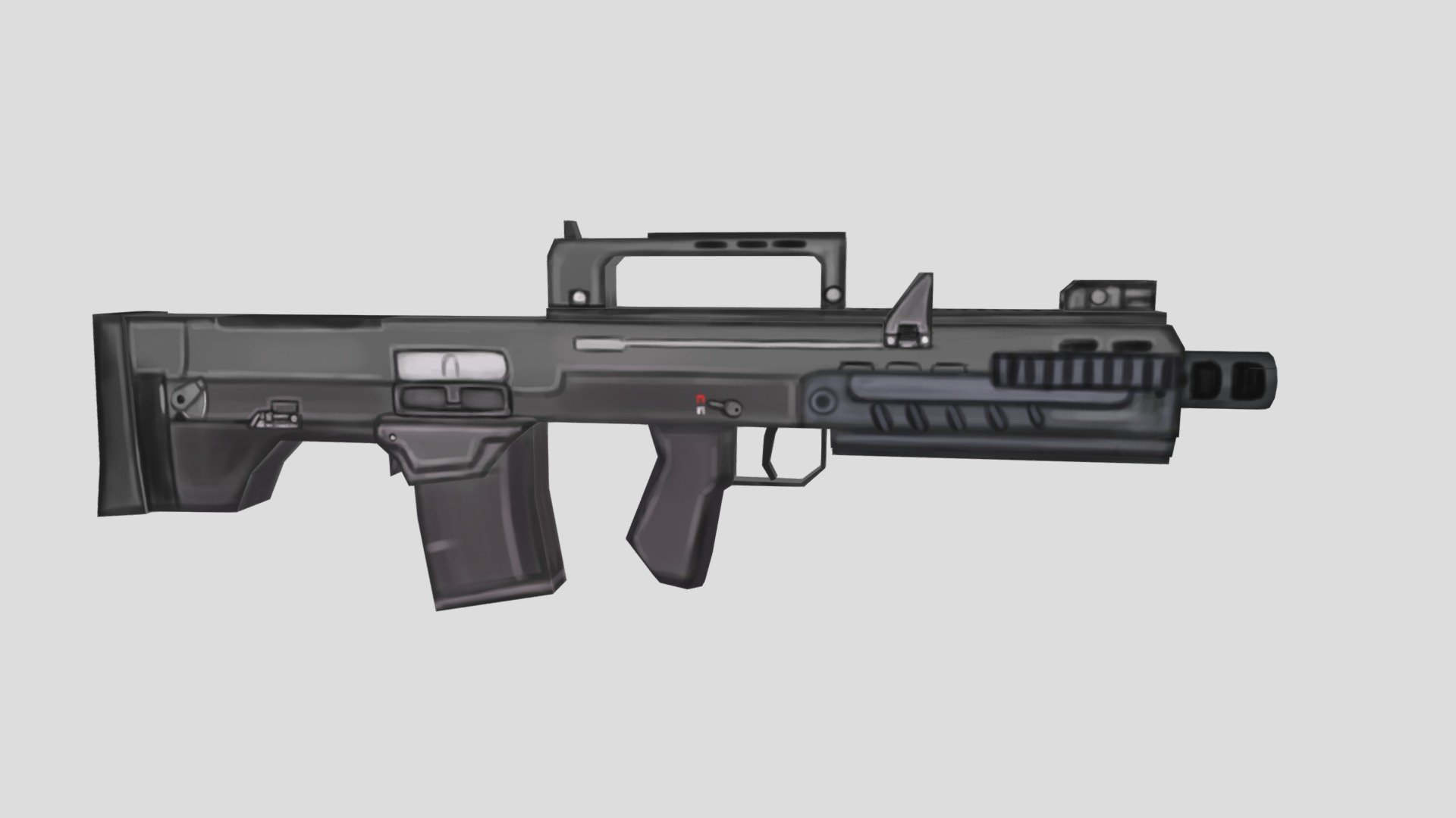 ASh-12.7 - 3D model by BRITA74 [03f9055] - Sketchfab