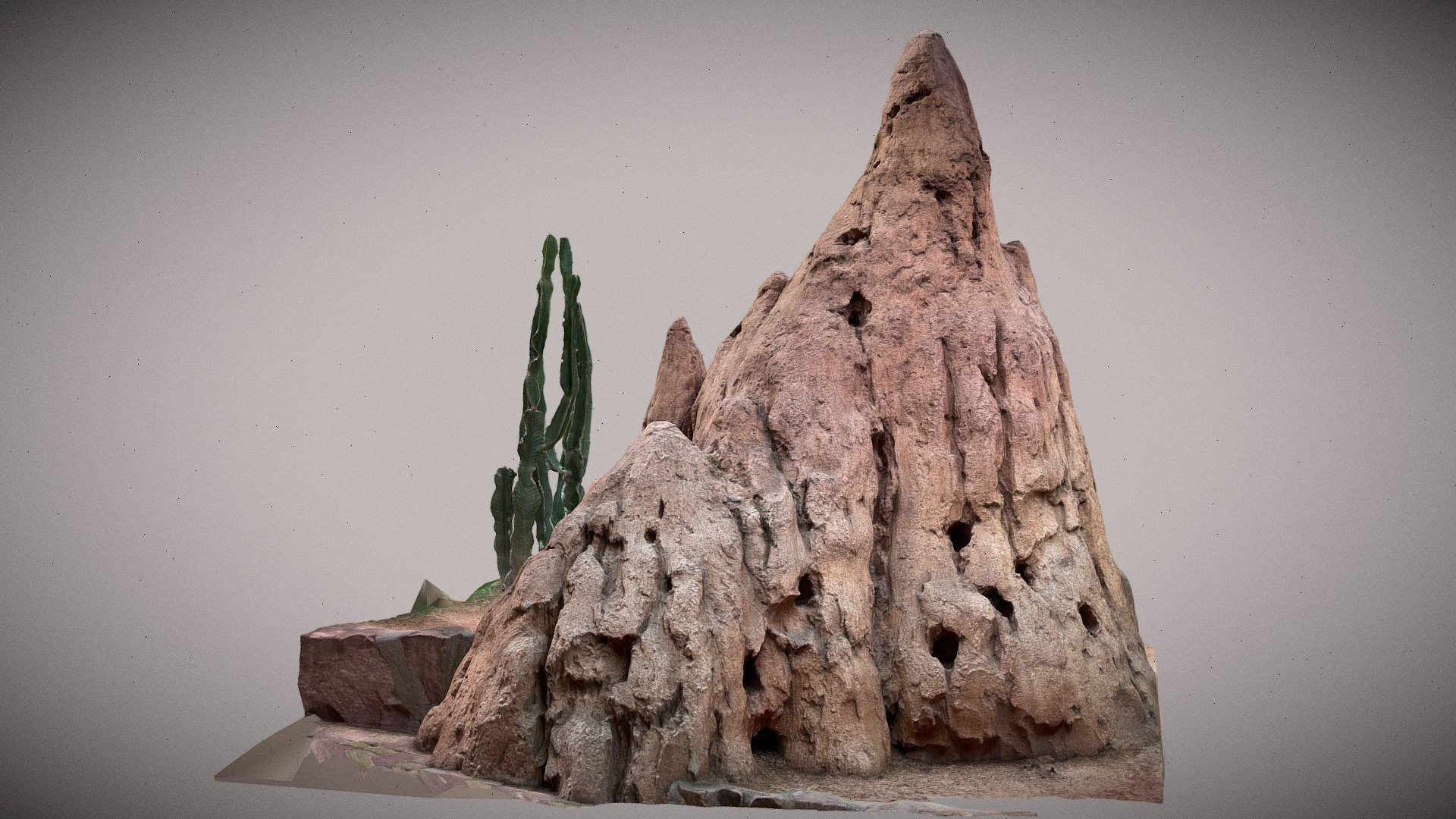 Termite Mound Cathedral - 3D model by Arhidrona [03fa6b3] - Sketchfab