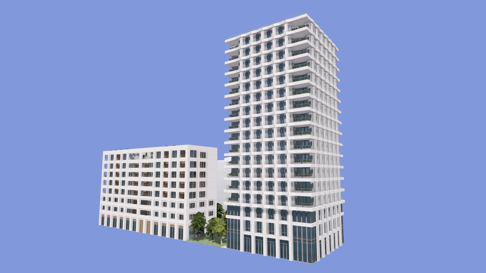 Lyon - 3D model by Bien'ici (@Bienici) [03fbb99] - Sketchfab