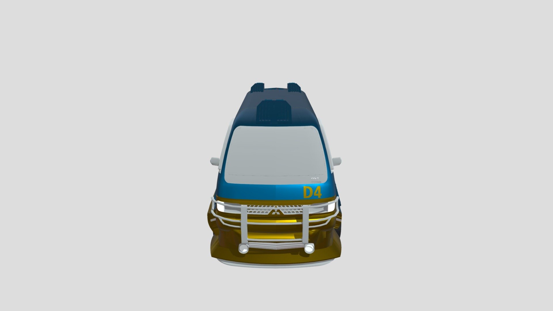 ANGKOT FUTURISTIC - 3D model by viczac3 [03fcd83] - Sketchfab