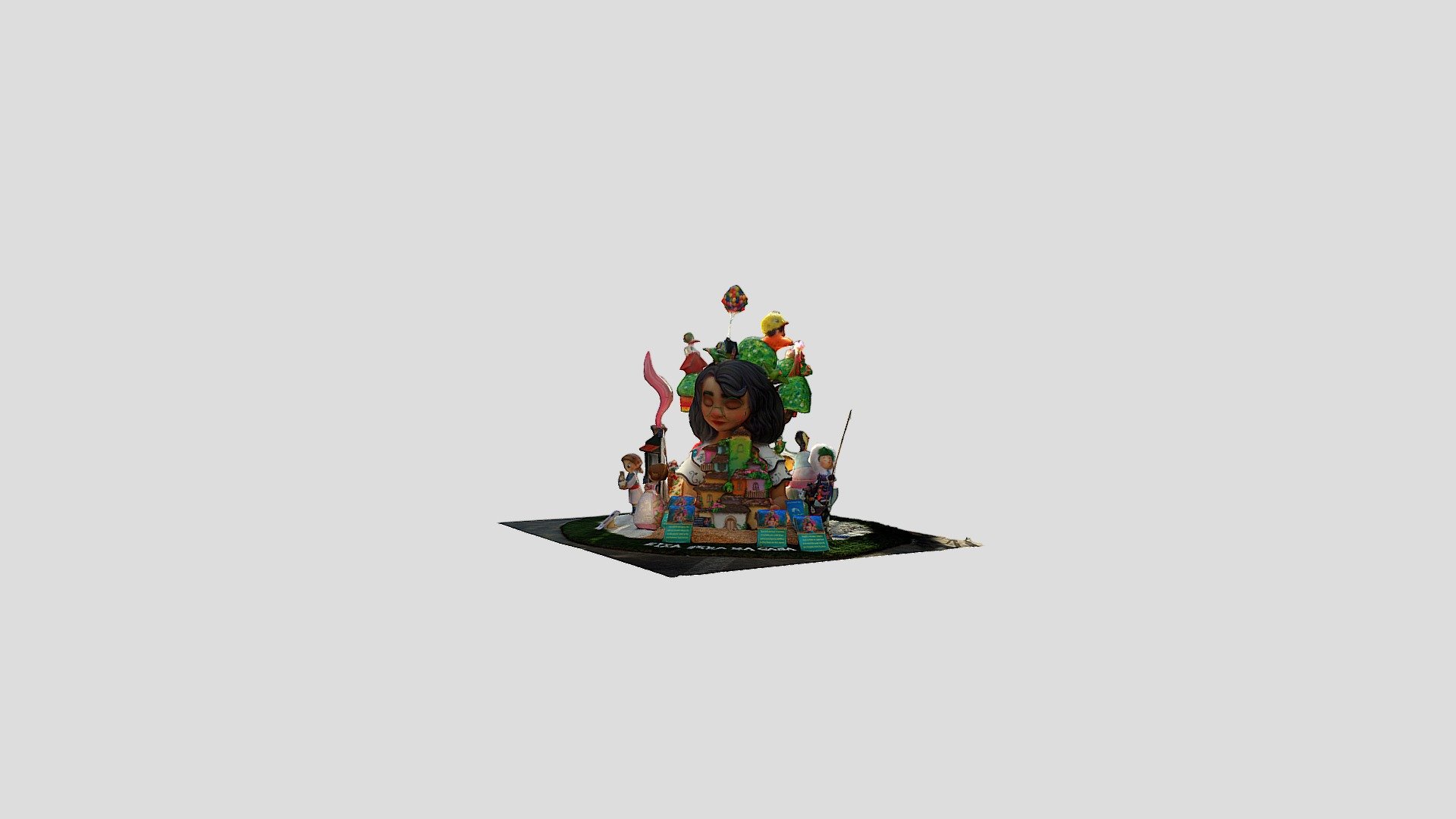 Falla "Lo Rat Penat". Valencia. 2023 - 3D model by Jaime Almonacid ...