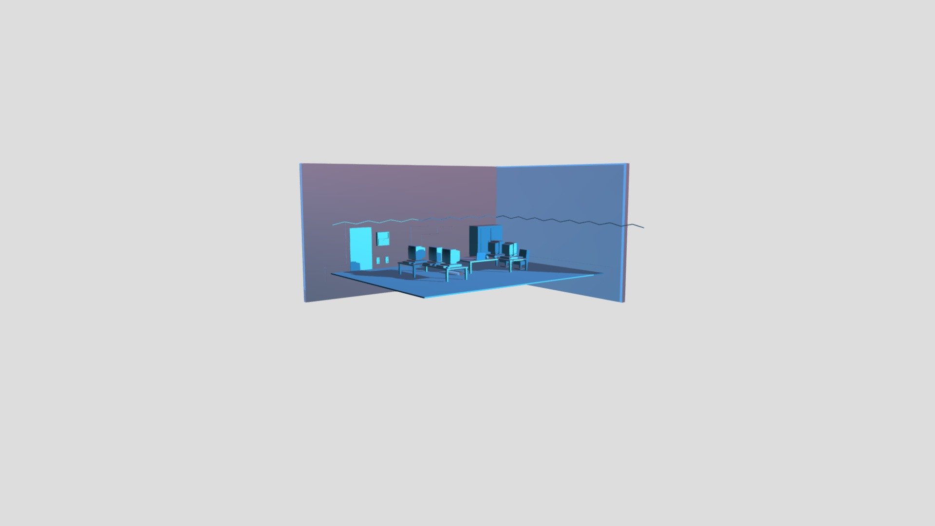 computerroom - 3D model by FlyingSnake [03fec75] - Sketchfab