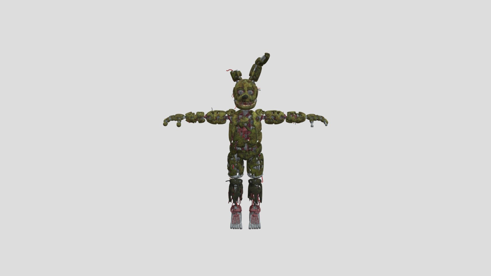 Springtrap V1 / FNaF AR: Special Delivery - Download Free 3D model by ...