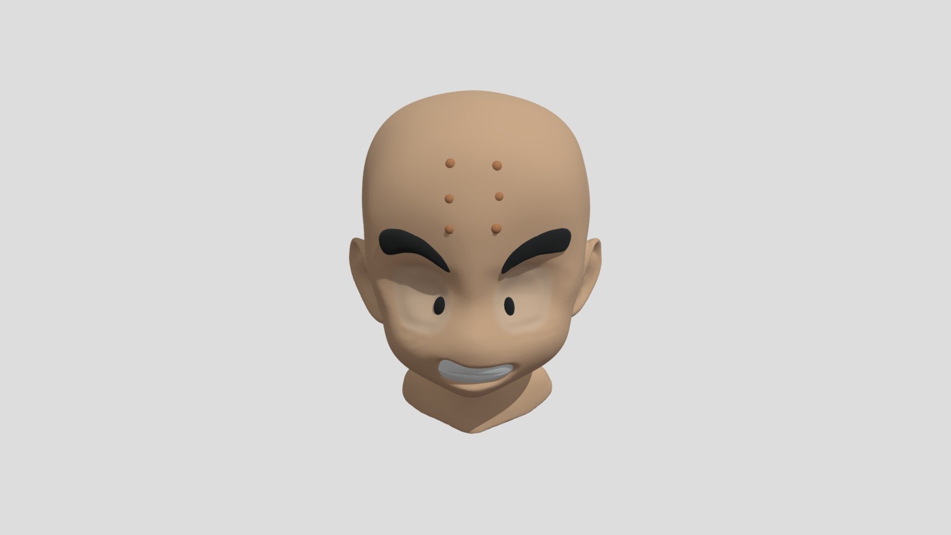 Krillin - Download Free 3D model by torres1711a [03ff83b] - Sketchfab