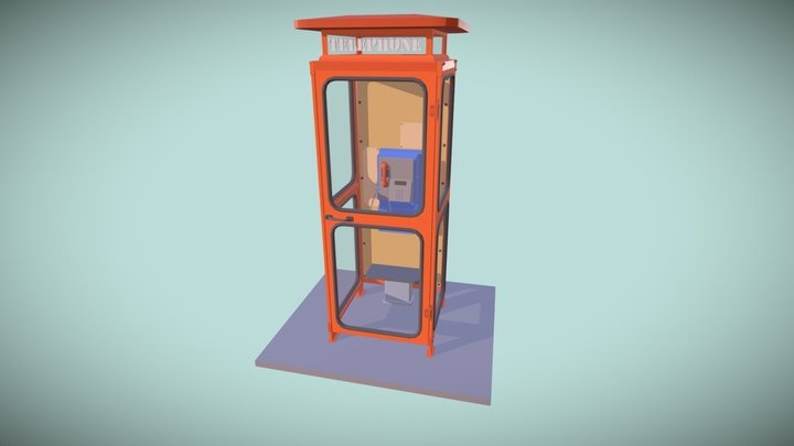 Phonebooth 3D models - Sketchfab