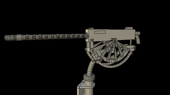 Браунинг M1919 - 3D model by narnenkogosha [0400850] - Sketchfab