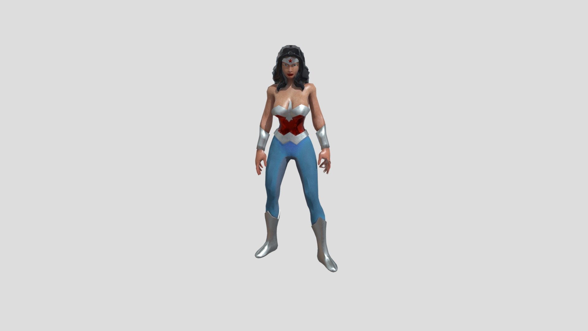 Wonder Woman Idle Animation - Download Free 3D model by Elitemaster215 ...