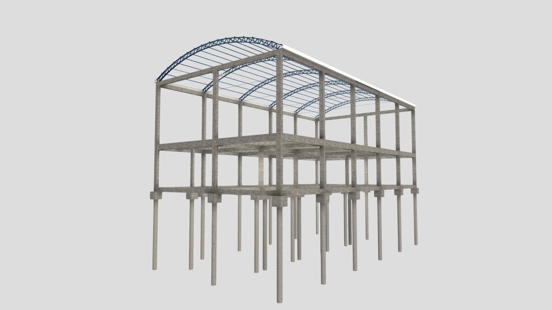 Modelo estrutural - 3D model by caioliveira201563 [040105e] - Sketchfab