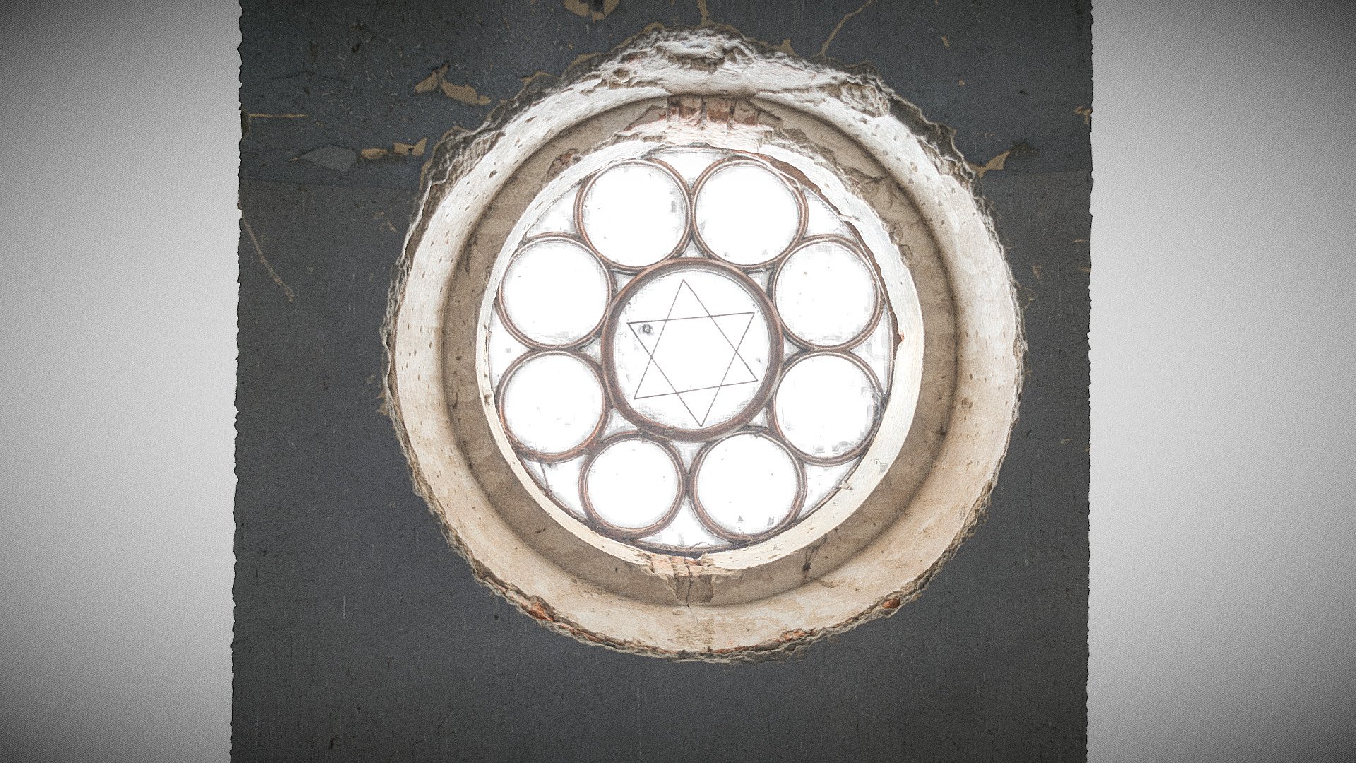Zatec Synagogue rosette window - Download Free 3D model by matousekfoto ...