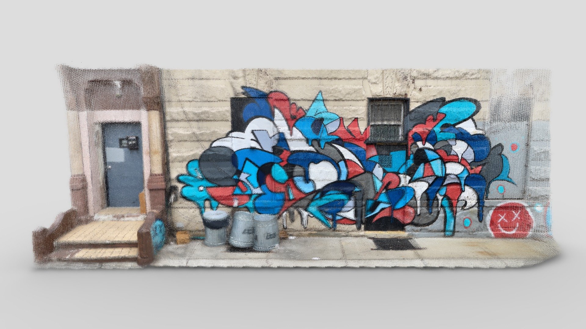 Day 145: graffiti - Download Free 3D model by alban [0403994] - Sketchfab