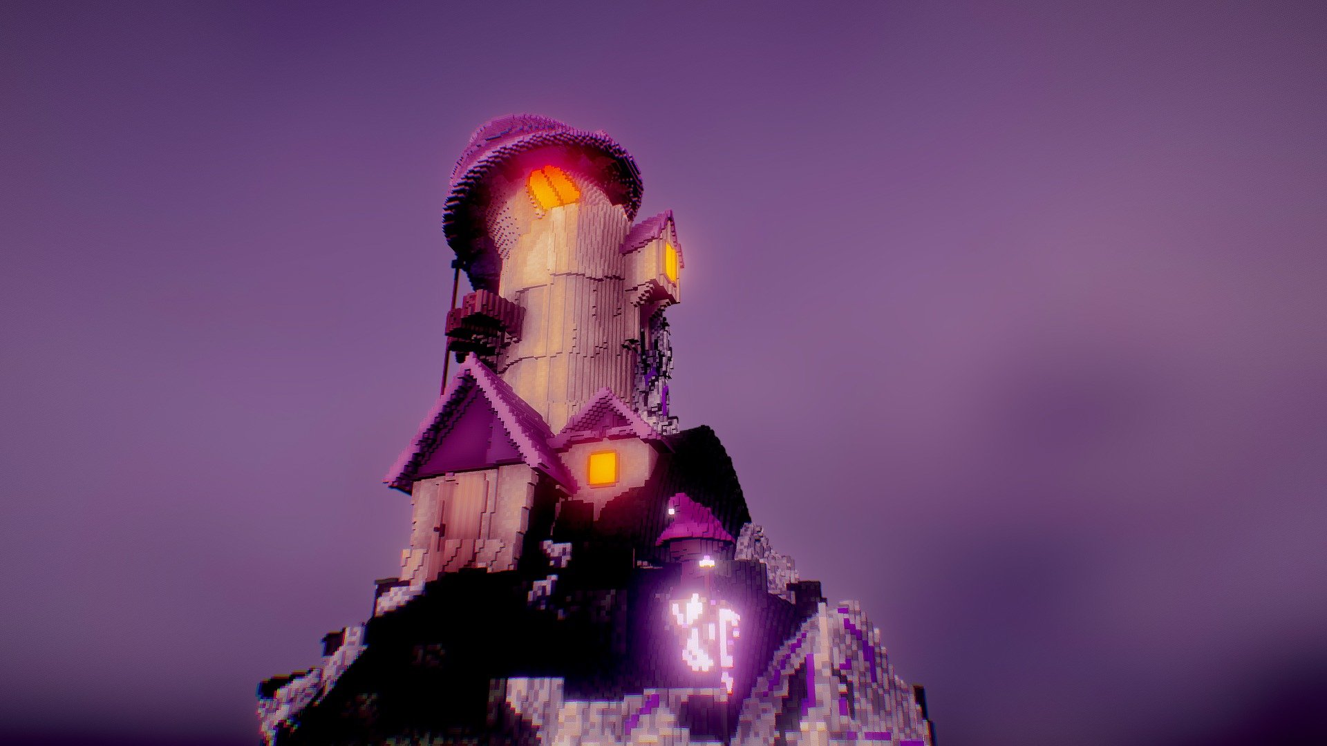 Witch Tower Voxel - Buy Royalty Free 3D model by _Katuwa_ (@Katuwa ...