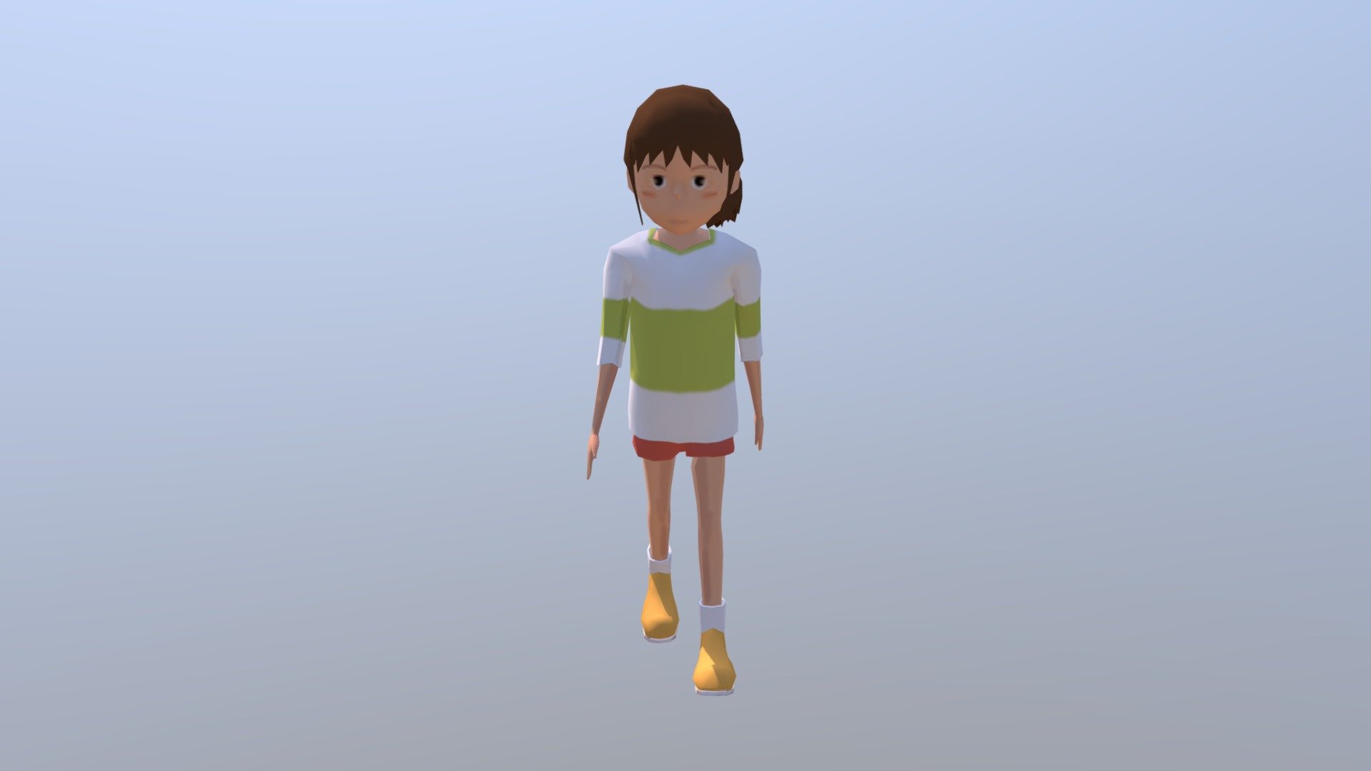 Travers Chihiro Walk - 3D model by Aciadon [040557d] - Sketchfab