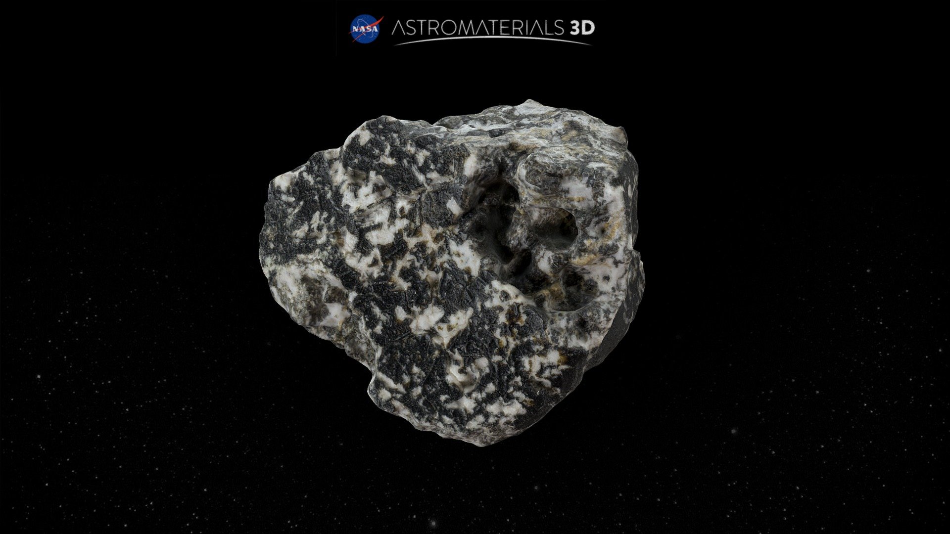 Antarctic Meteorite Sample GRO 17099,0 (Parent) - Download Free 3D ...