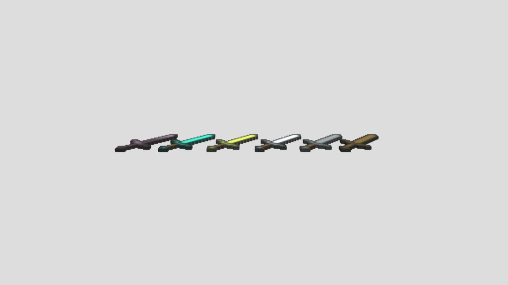Minecraft Stuff - A 3D model collection by PuppetShorts - Sketchfab