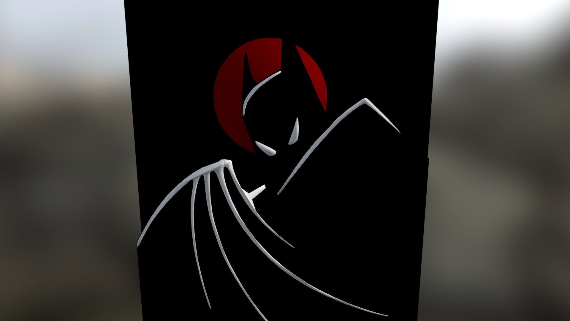 Batman Logo: Animated Series - Download Free 3D model by Ian Dowson ...