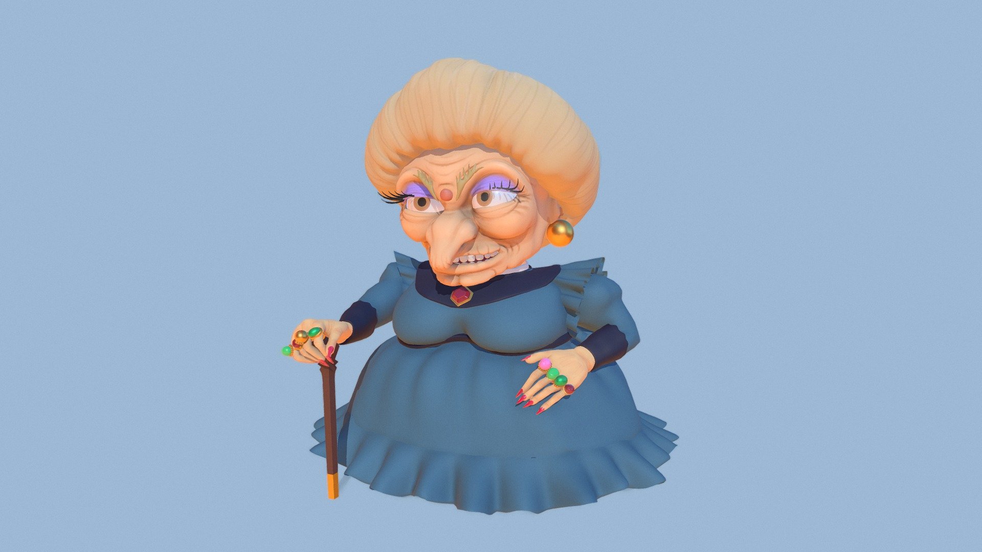 Yubaba - Buy Royalty Free 3D model by Taylor Reynolds (@tayloreynolds13 ...