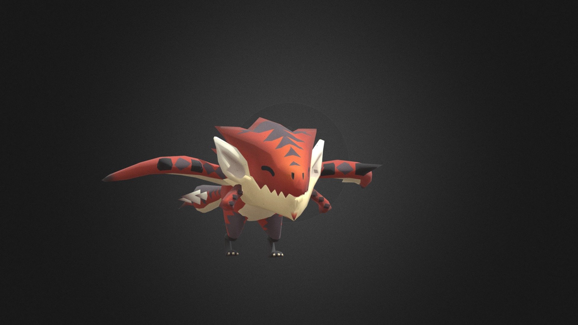 Sleepy Rathalos (imitation sculpt) - 3D model by Valkress (@rayrayshade ...