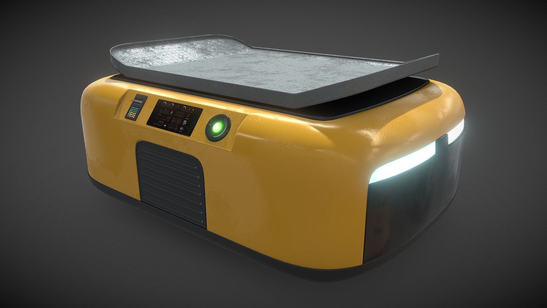 Logistic Robot - 3D model by quasarus [040d90c] - Sketchfab