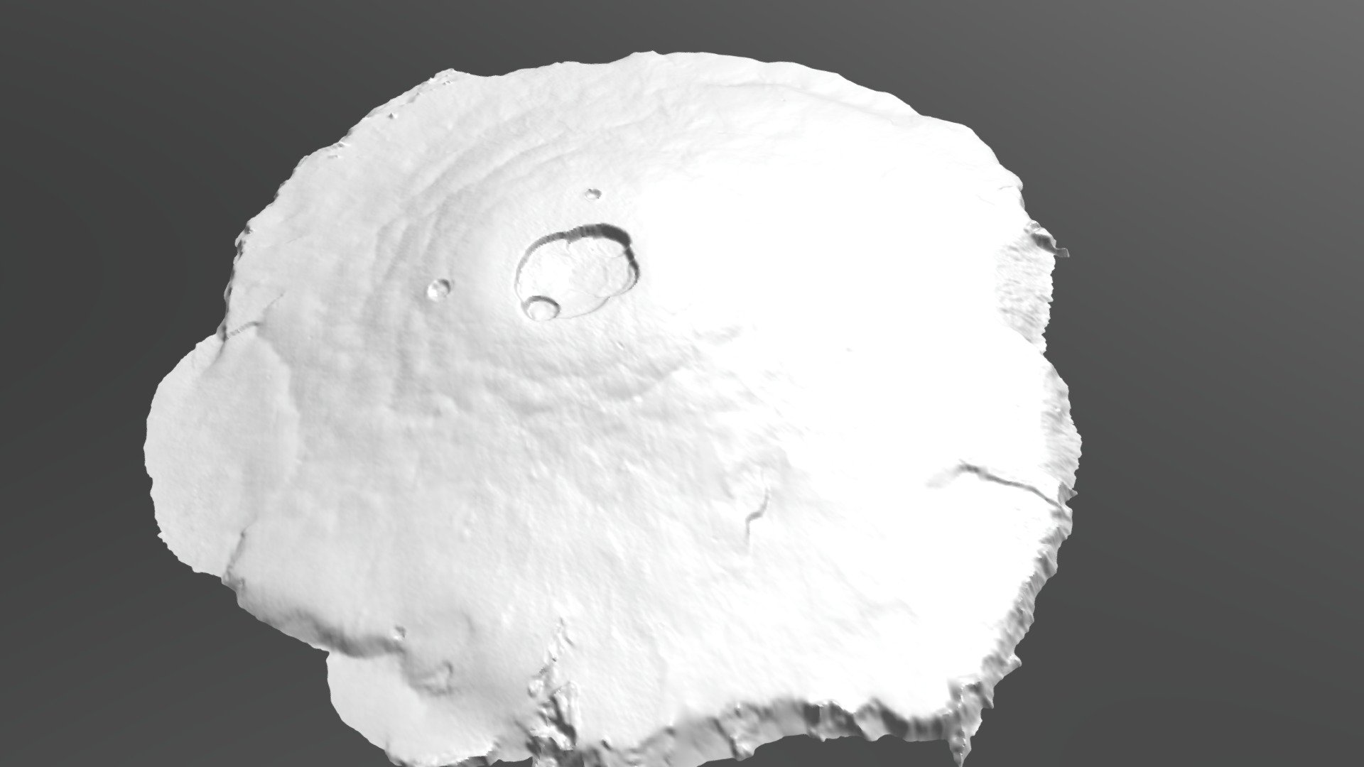 Olympus Mons (Shield Volcano) - Download Free 3D model by Jen Piatek ...