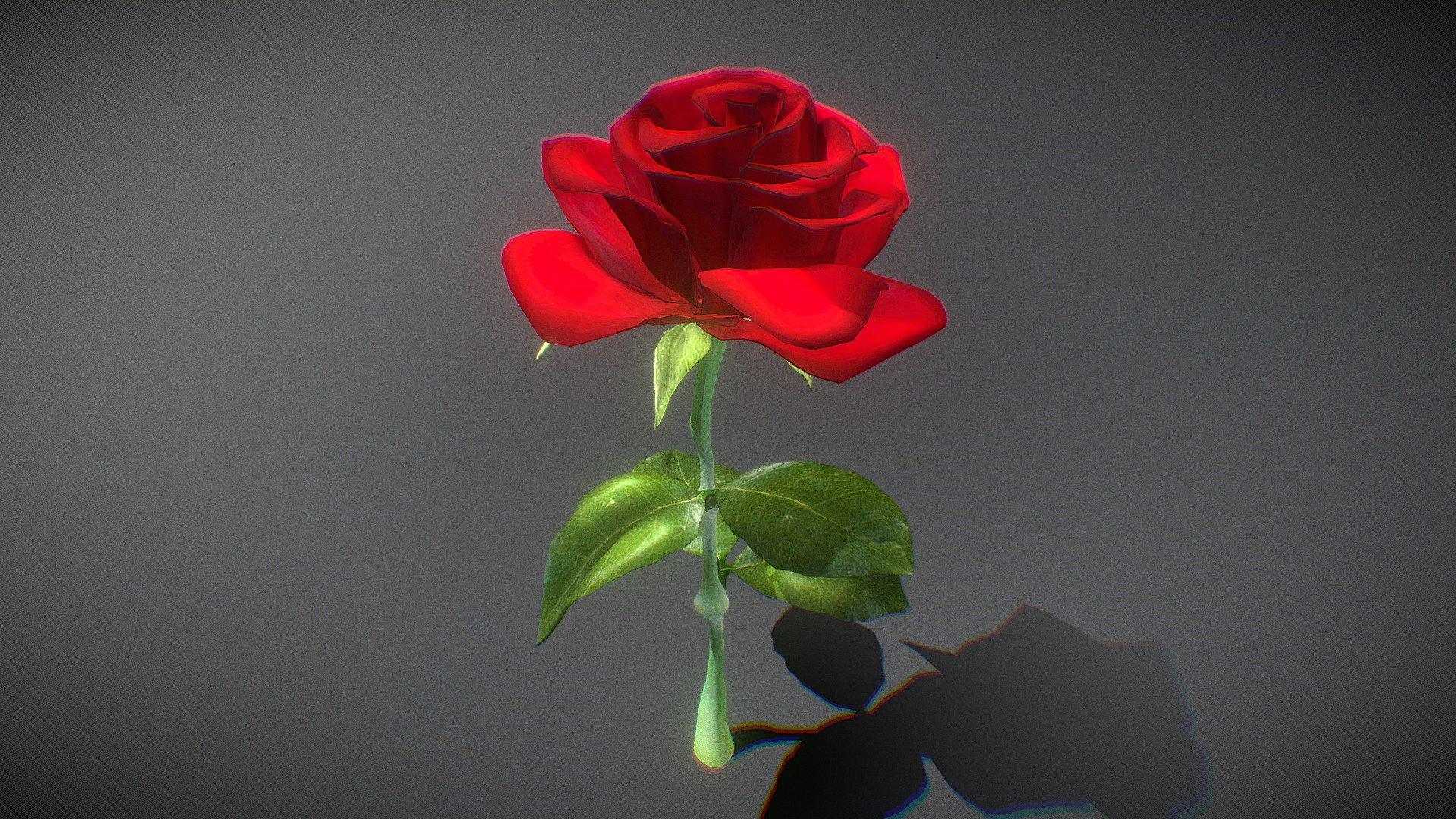 Rose - Buy Royalty Free 3D model by Zhang Shangbin ...