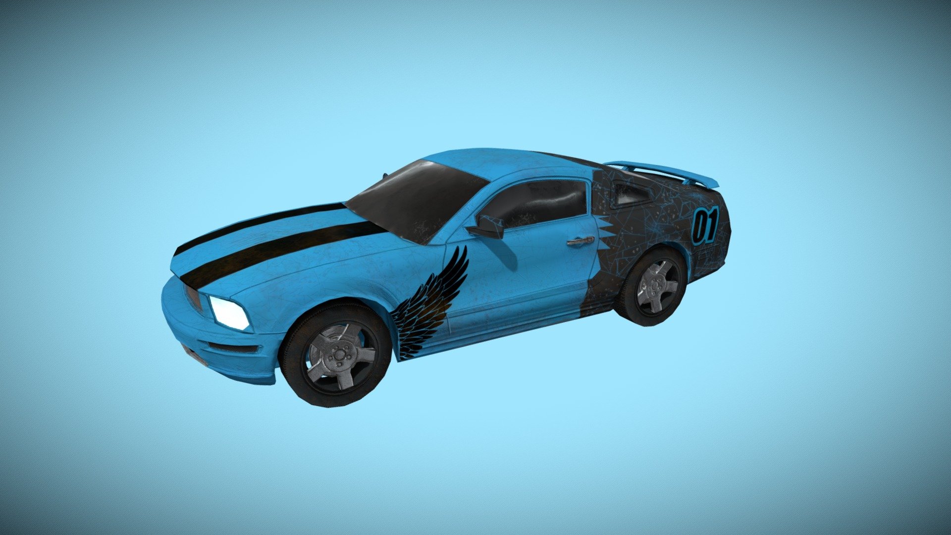 Sports Car Base - 3D model by JuliFaBe [0410258] - Sketchfab