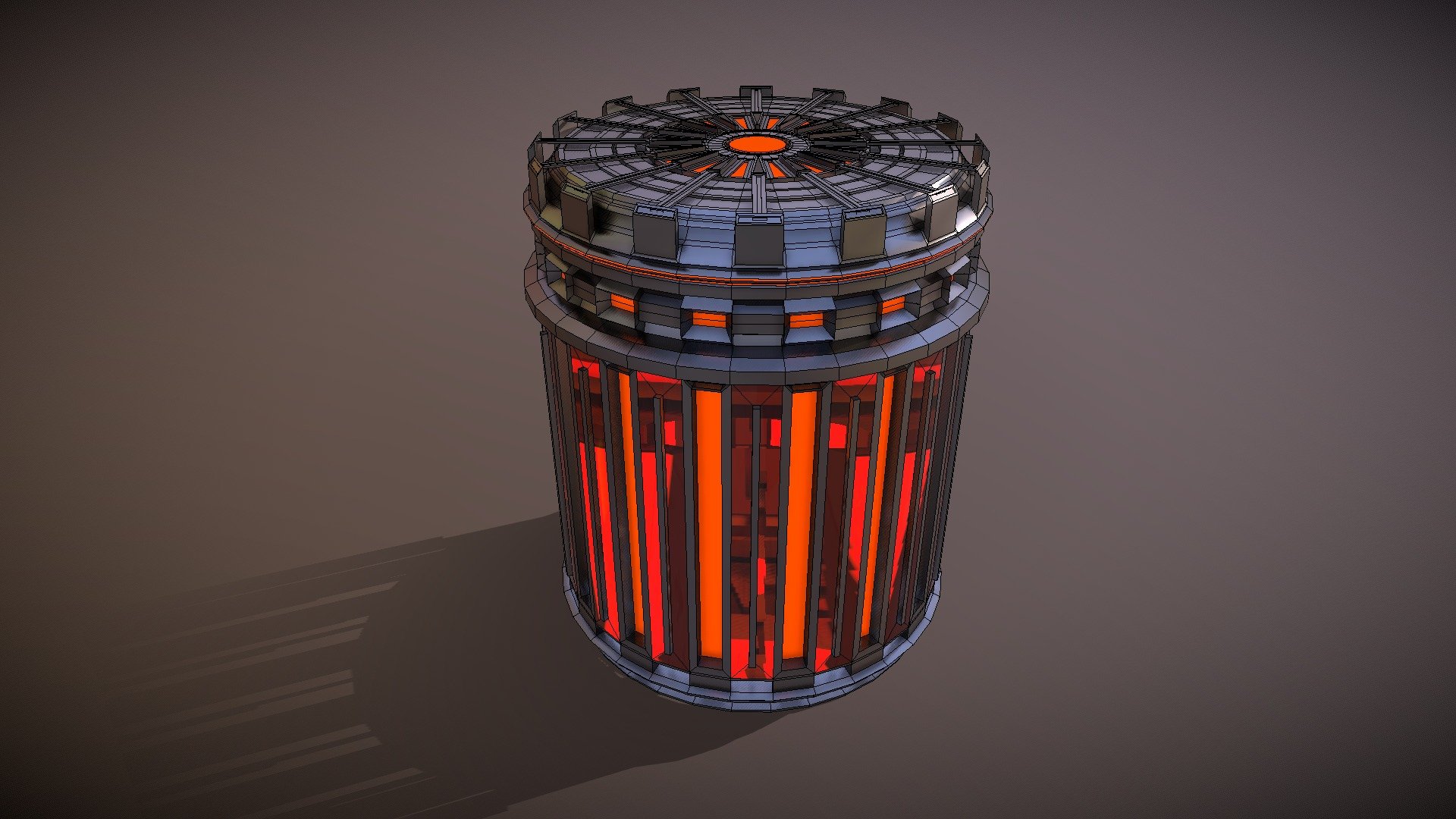 Sci-fi Fuel Cell Canister - Download Free 3D model by Daniel.Sharma ...