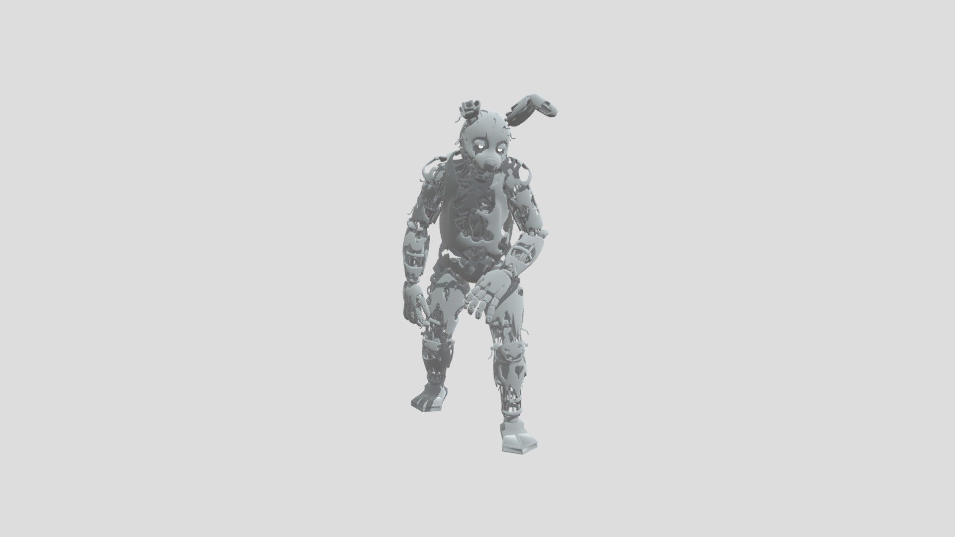 Afton Built_ Springtrap - Download Free 3D model by Gh4xt3r [04104eb ...