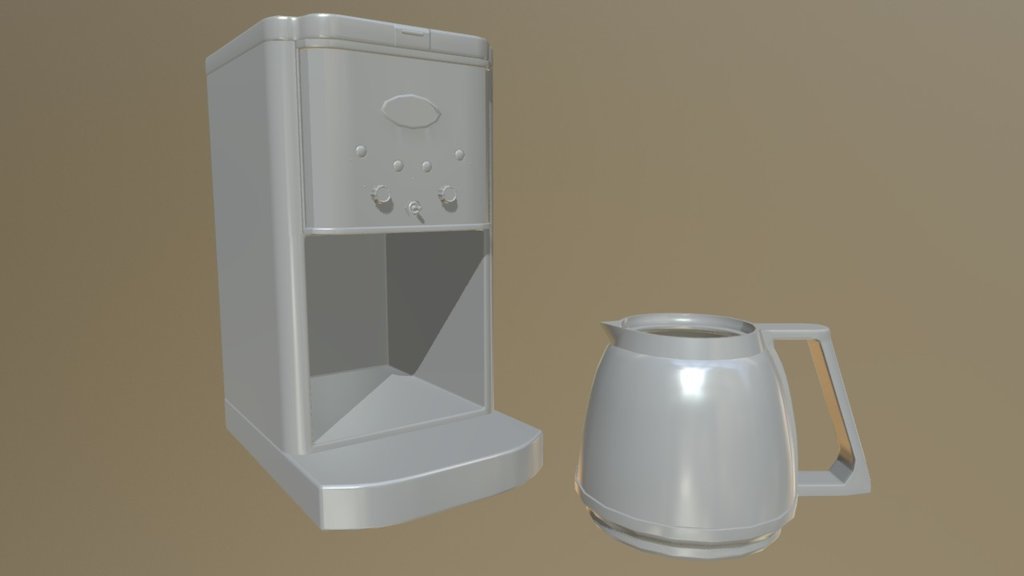 Model Creation - Coffee Maker - 3D model by Pedro Pahl (@pedro.amazonas ...