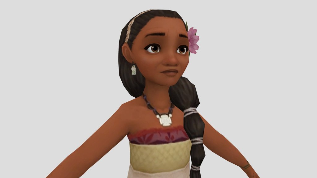 Moana - A 3D model collection by ThisIsntAPerson - Sketchfab