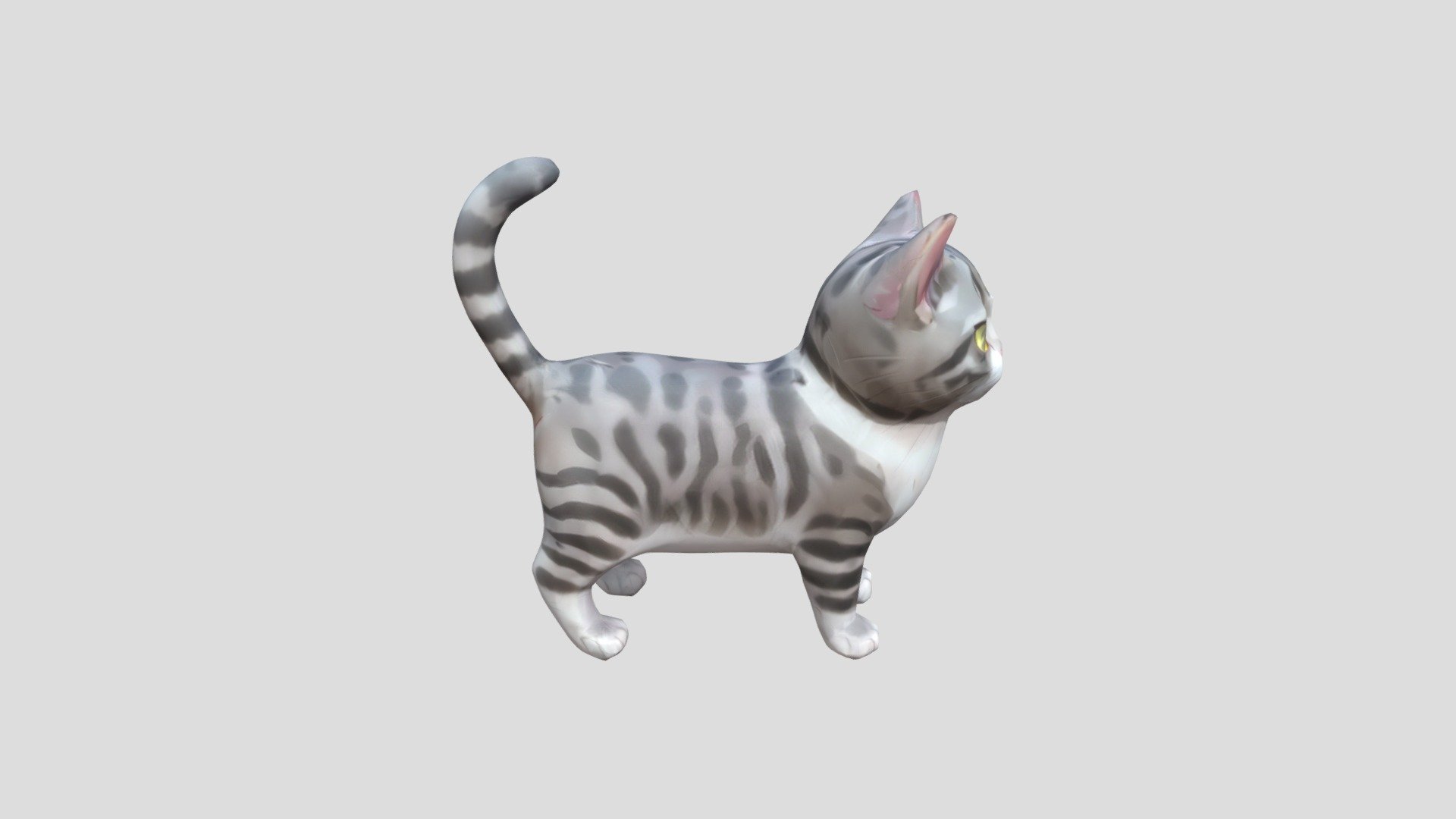 Cute Cat - Download Free 3D model by nrlfzh12 [041477b] - Sketchfab
