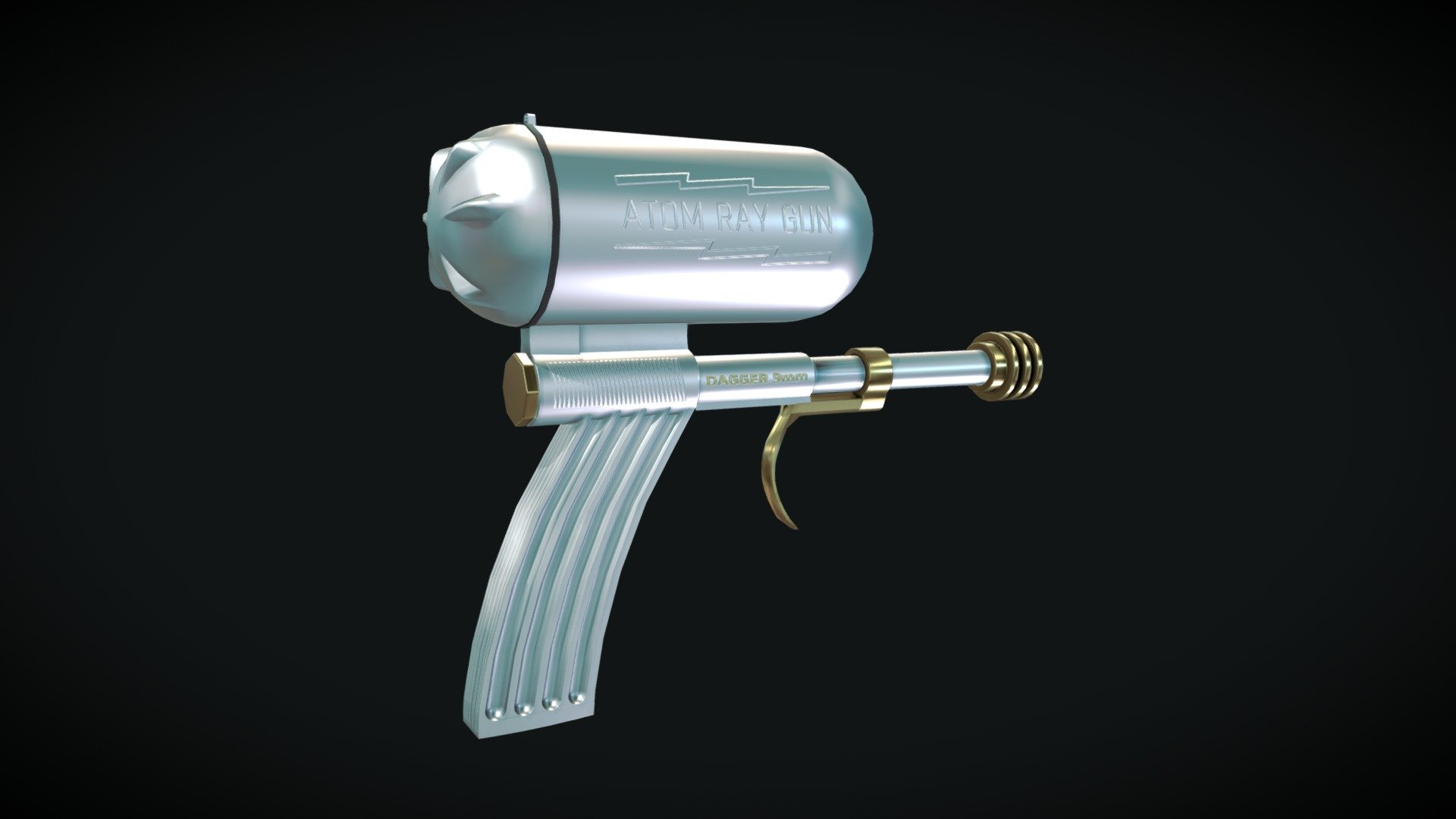Ray Gun - 3D model by nathanlloyd11 [0415f2c] - Sketchfab