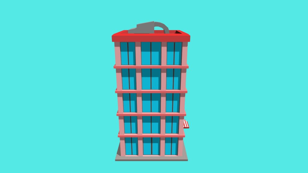 Low poly London Buildings - A 3D model collection by fess94 - Sketchfab