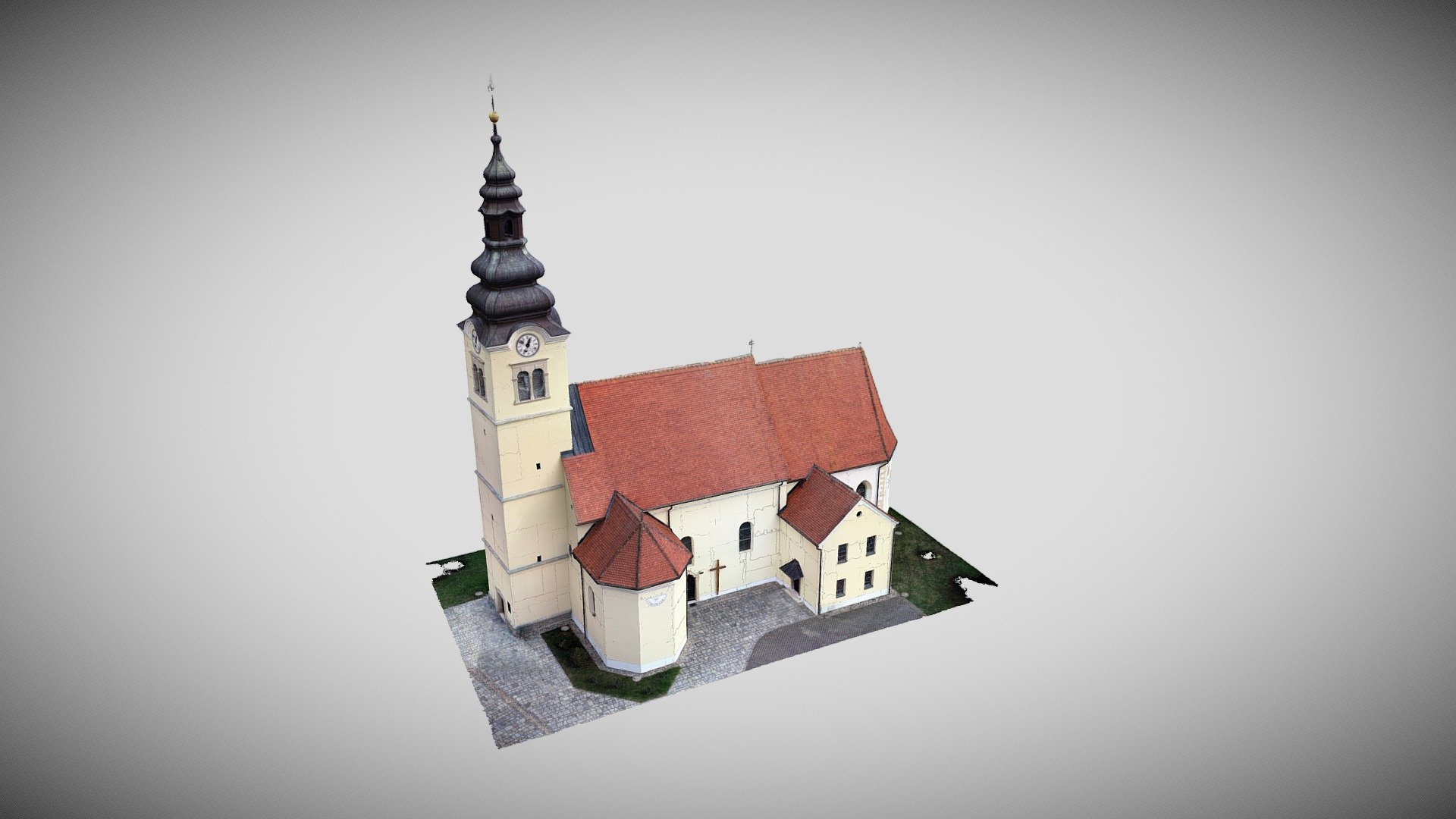 Nedelišće, Church of Holy Trinity - 3D model by VEKTRA [0417512 ...