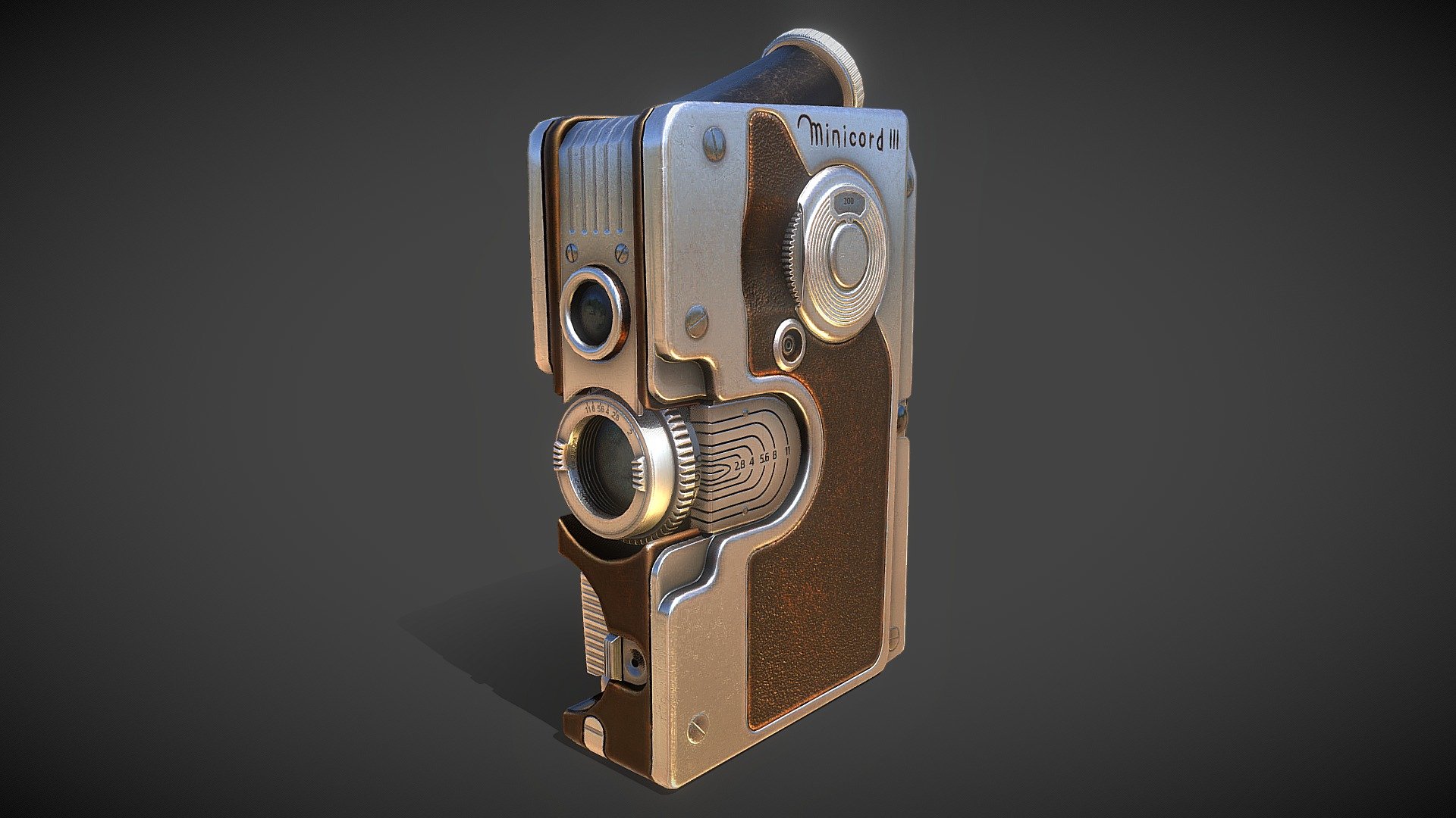 Goerz Minicord III - Buy Royalty Free 3D model by Václav Pleticha ...