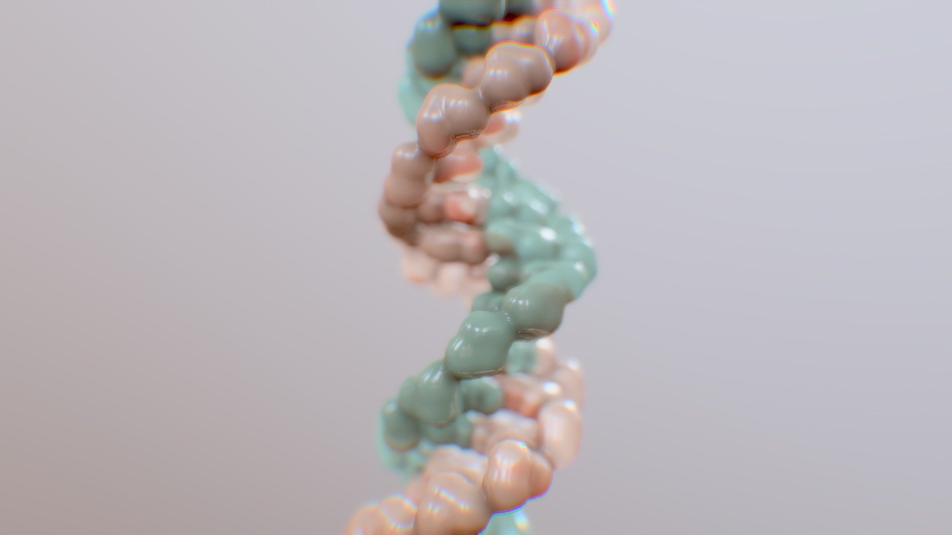 Realistic Structure and confirmation of DNA - 3D model by ...