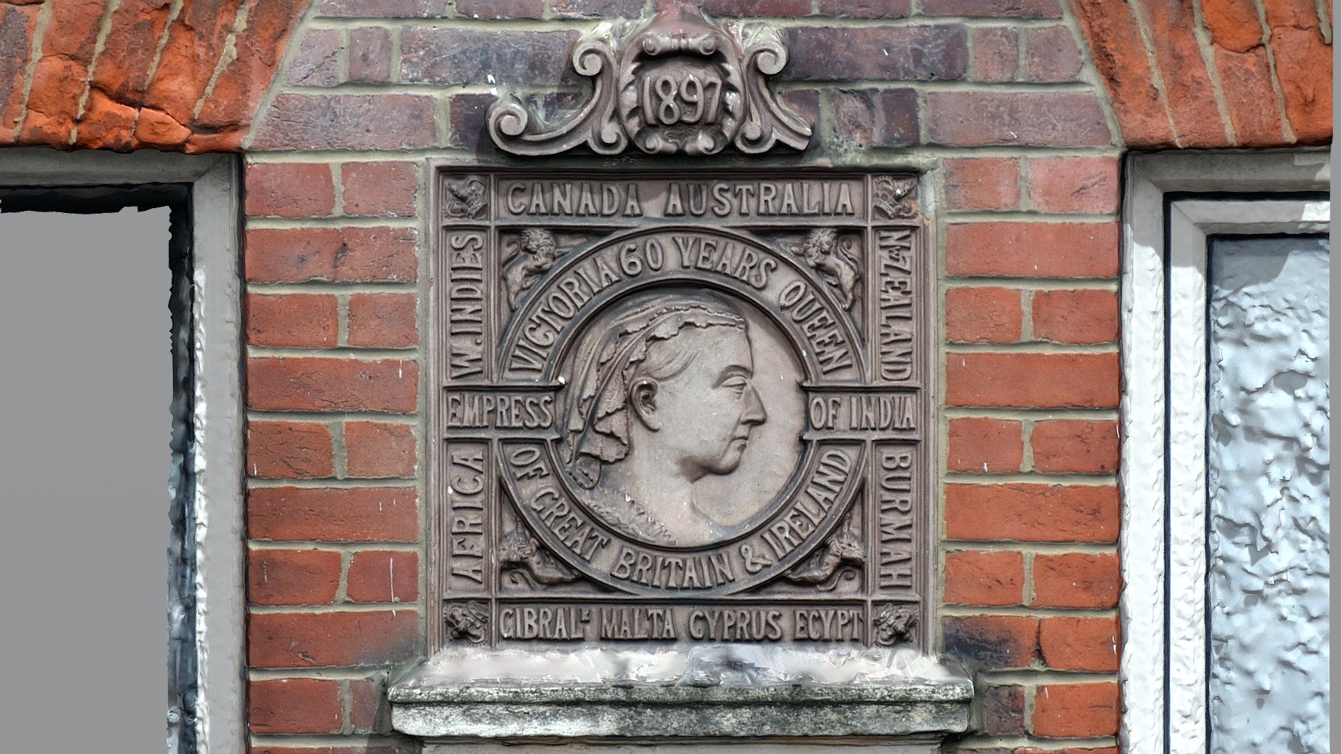 Queen Victoria Jubilee plaque, Southampton - 3D model by squeakingcat ...