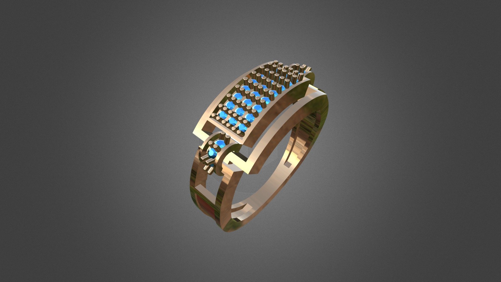 Men's Ring - 3D model by DEZYN3D Systems (@dezyn3dsystems) [041ce7f ...